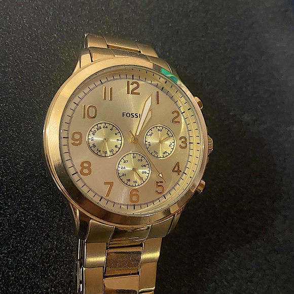 Fossil | Accessories | Gold Mens Fossil Watch | Poshmark